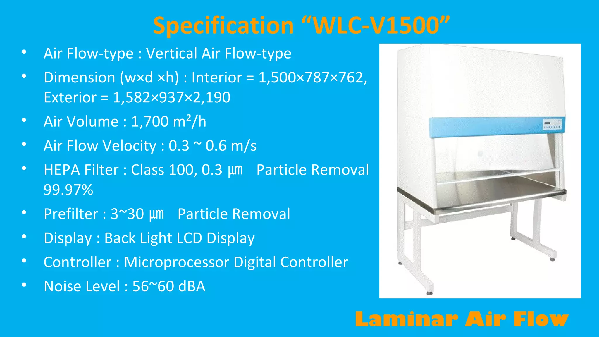 Laminar Air Flow Clean Beach Daihan | PPT