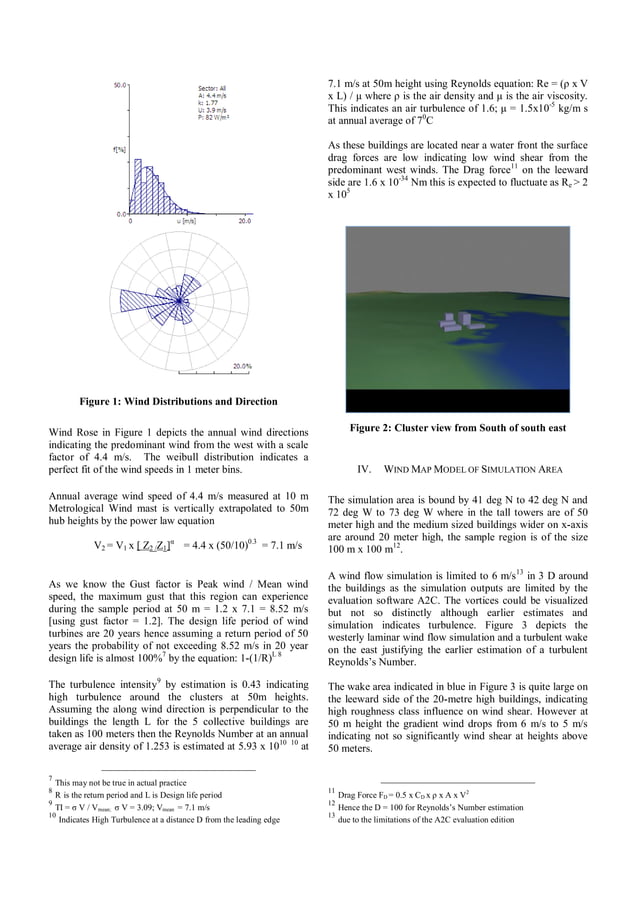 Laminar Flow And Turbulence Modeling For Domestic Scale Wind Turbine Siting | PDF