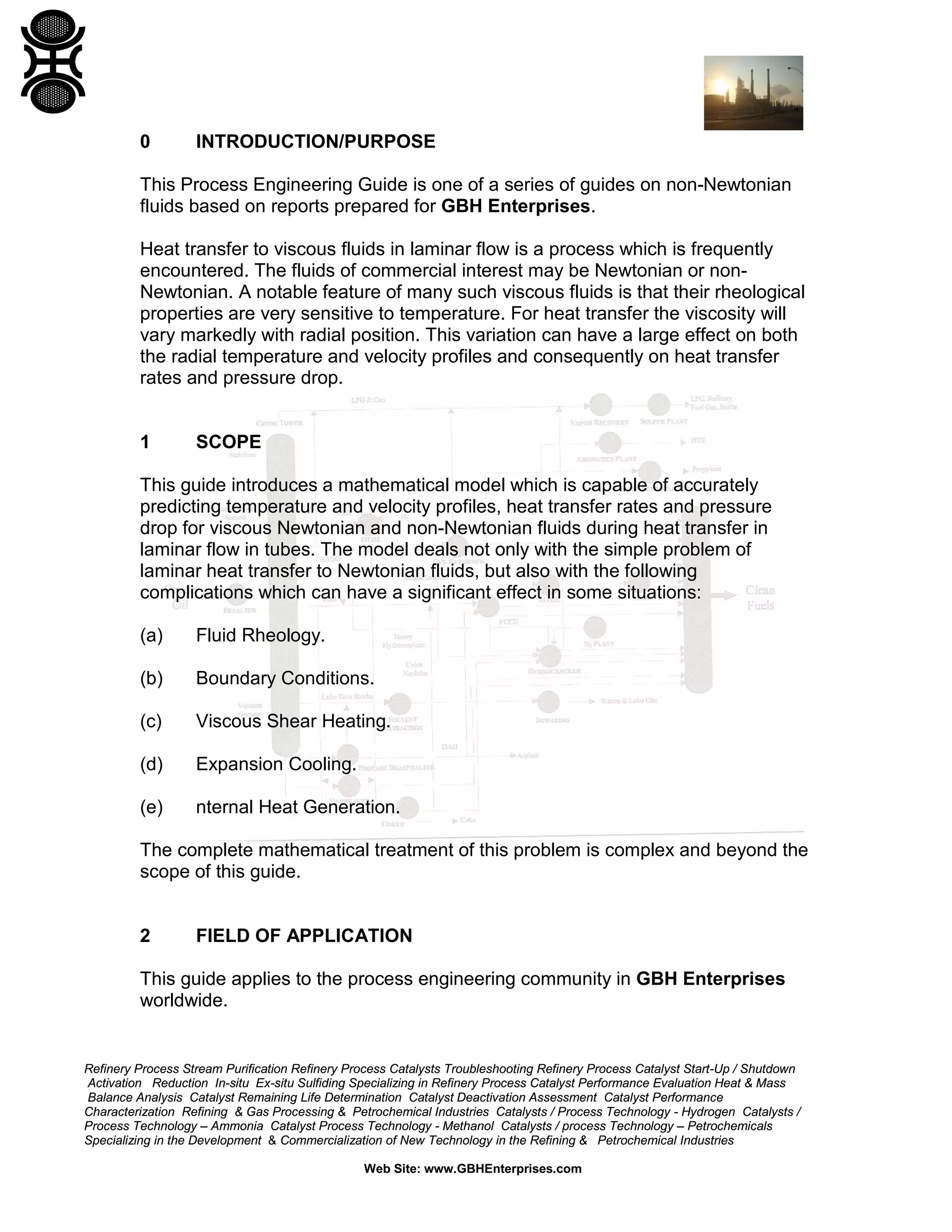 Laminar Heat Transfer to Non Newtonian Fluids in Circular Tubes | PDF