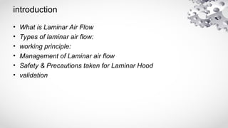 laminar ppt abhinay.ppt biosafty cab inet | PPT