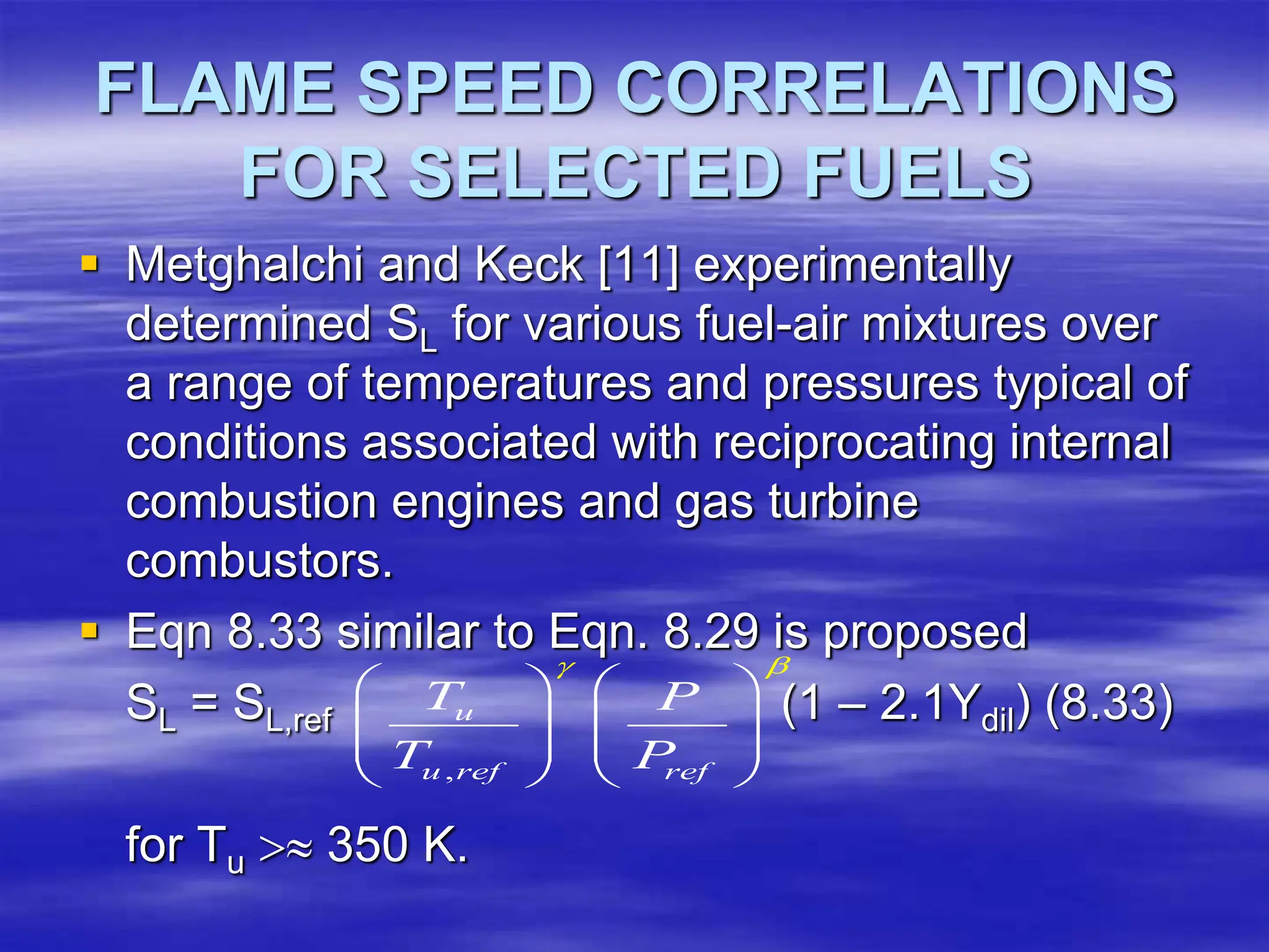 Laminar premixed flame in mesos-scale combuster | PPT