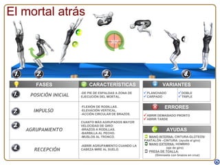 Gimnasia artística: laminas de elementos acrobáticos | PPT