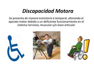 discapacidad motora | PPTX