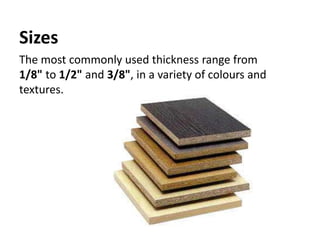 Laminated boards | PPTX