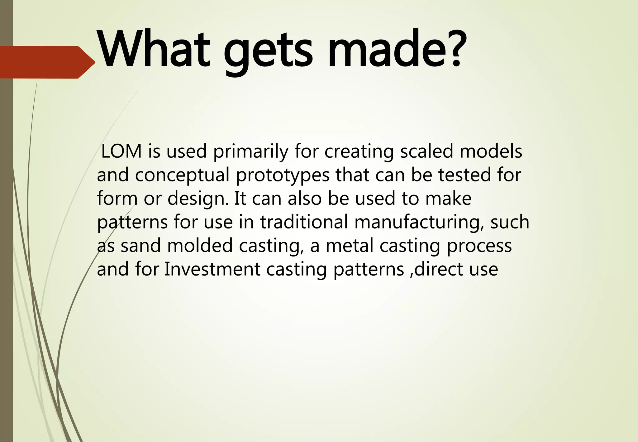 Laminated object manufacturing | PPTX