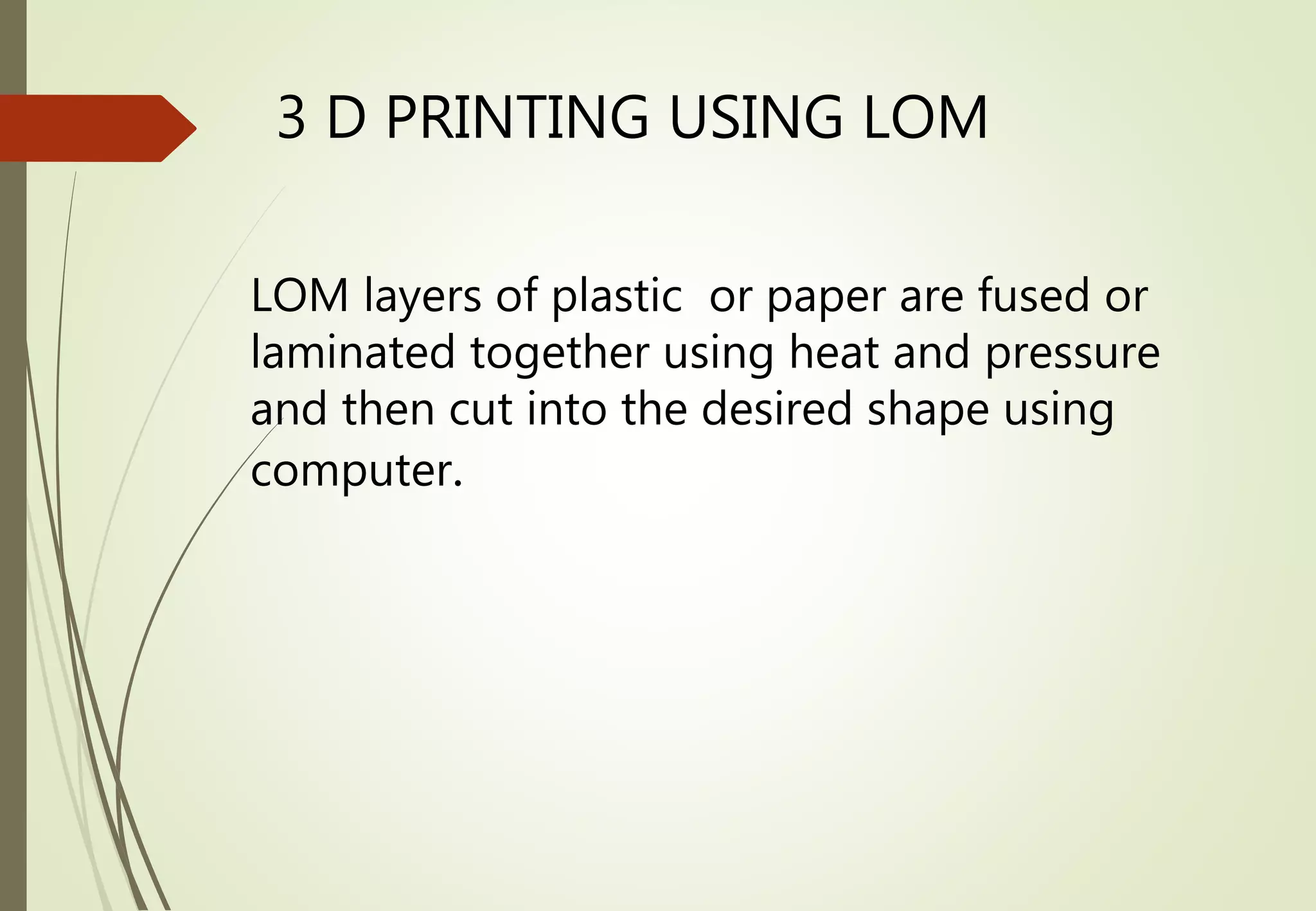 Laminated object manufacturing | PPTX
