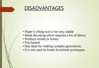 Laminated object manufacturing | PPTX