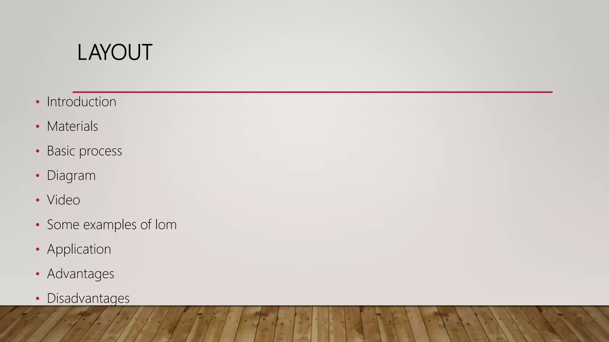 Laminated object manufacturing 1 prototyping method | PPTX