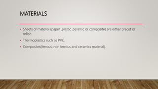 Laminated object manufacturing 1 prototyping method | PPTX