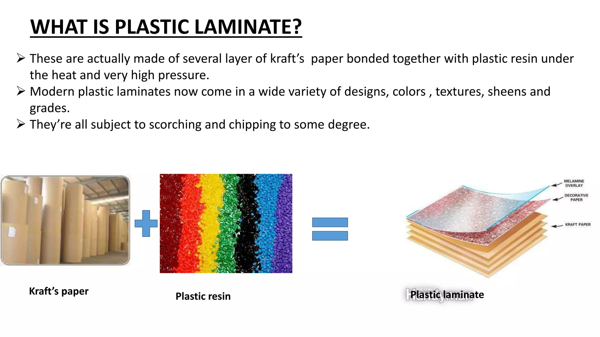 Laminated plastics | PPT