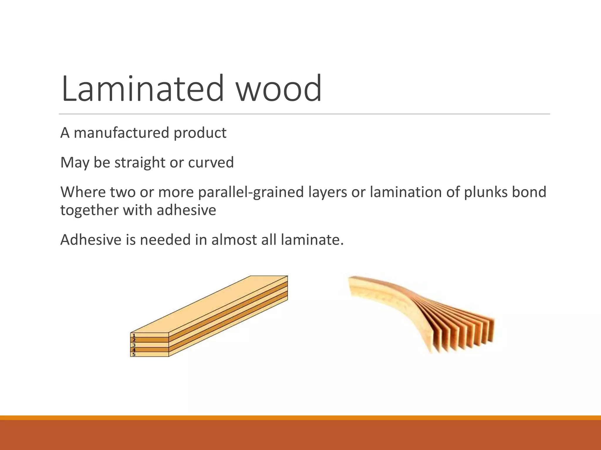 Laminated wood | PPTX