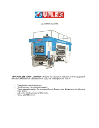 Lamination machine | PDF | Home Appliances | Home & Garden