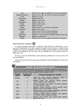 Lamines estimulació parla | PDF