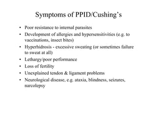Laminitis IR PPID causes and treatment | PDF