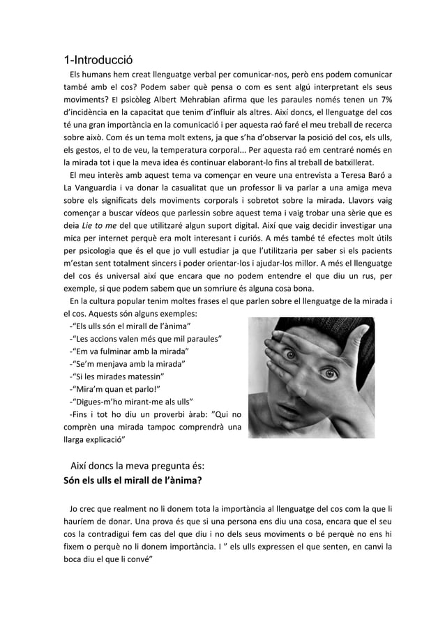 La mirada | PDF