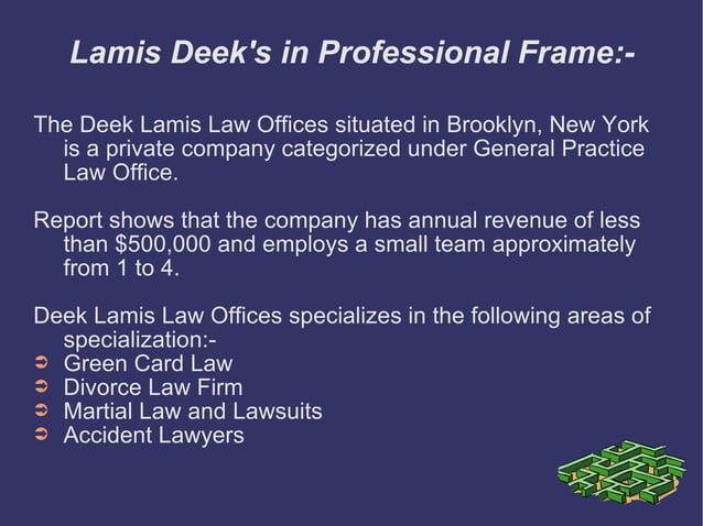 Lamis deek Introduction | PPT