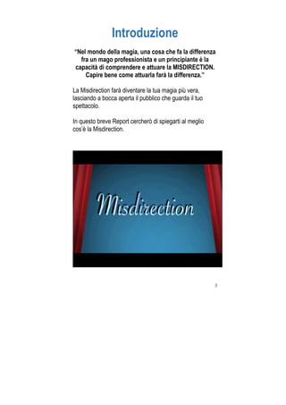 La misdirection | PDF