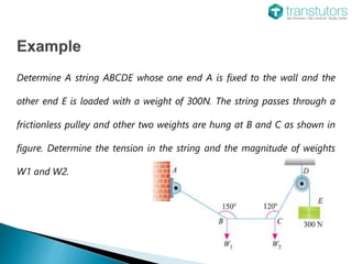 Lami's Theorem | Mechanical Engineering | PPTX