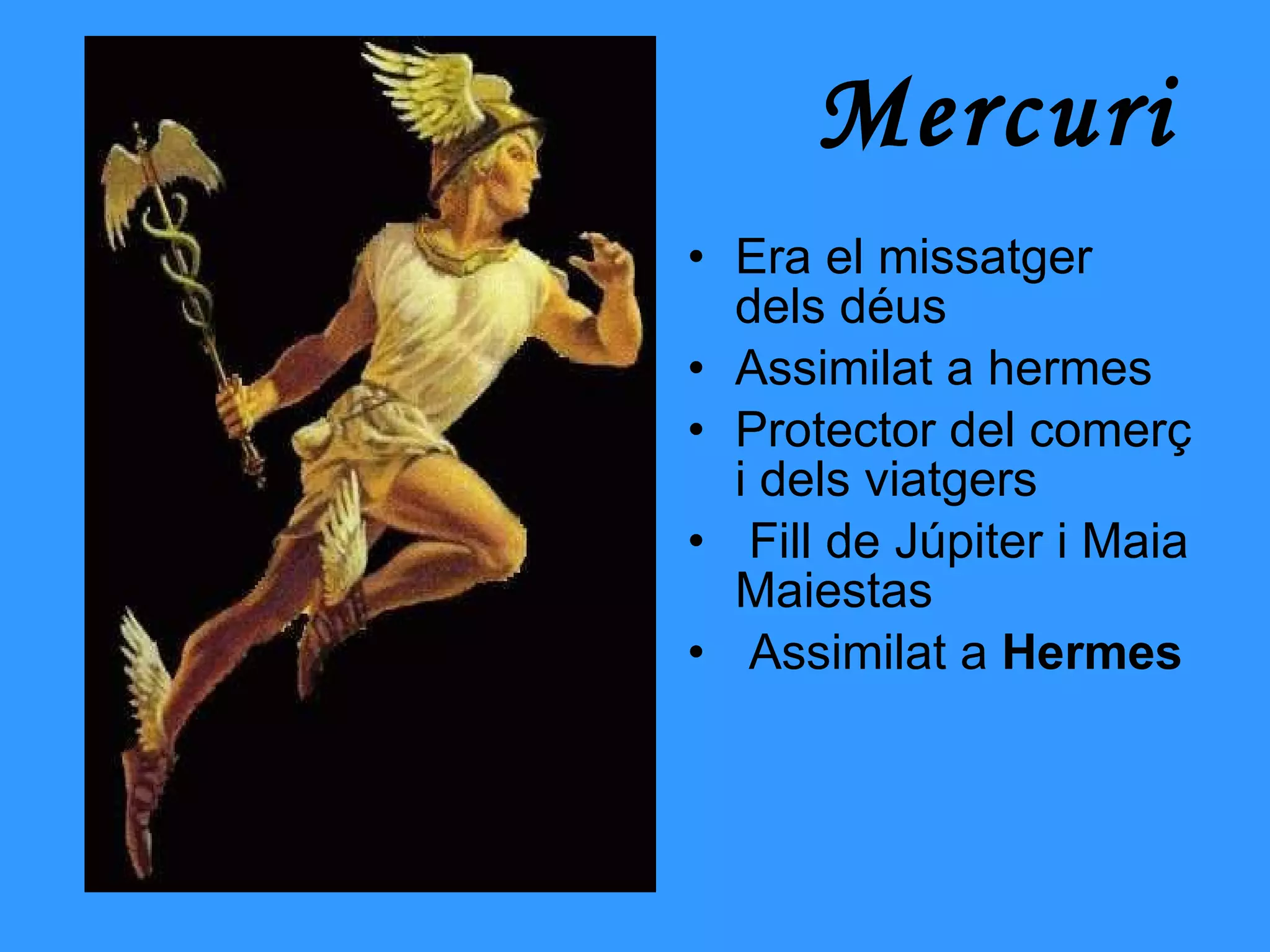 La mitologia i els planetes | PPT