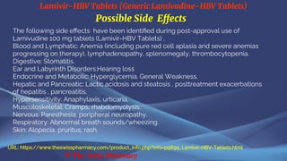 Lamivir-HBV Tablets (Generic Lamivudine-HBV Tablets) | PDF