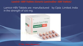 Lamivir-HBV Tablets (Generic Lamivudine-HBV Tablets) | PDF
