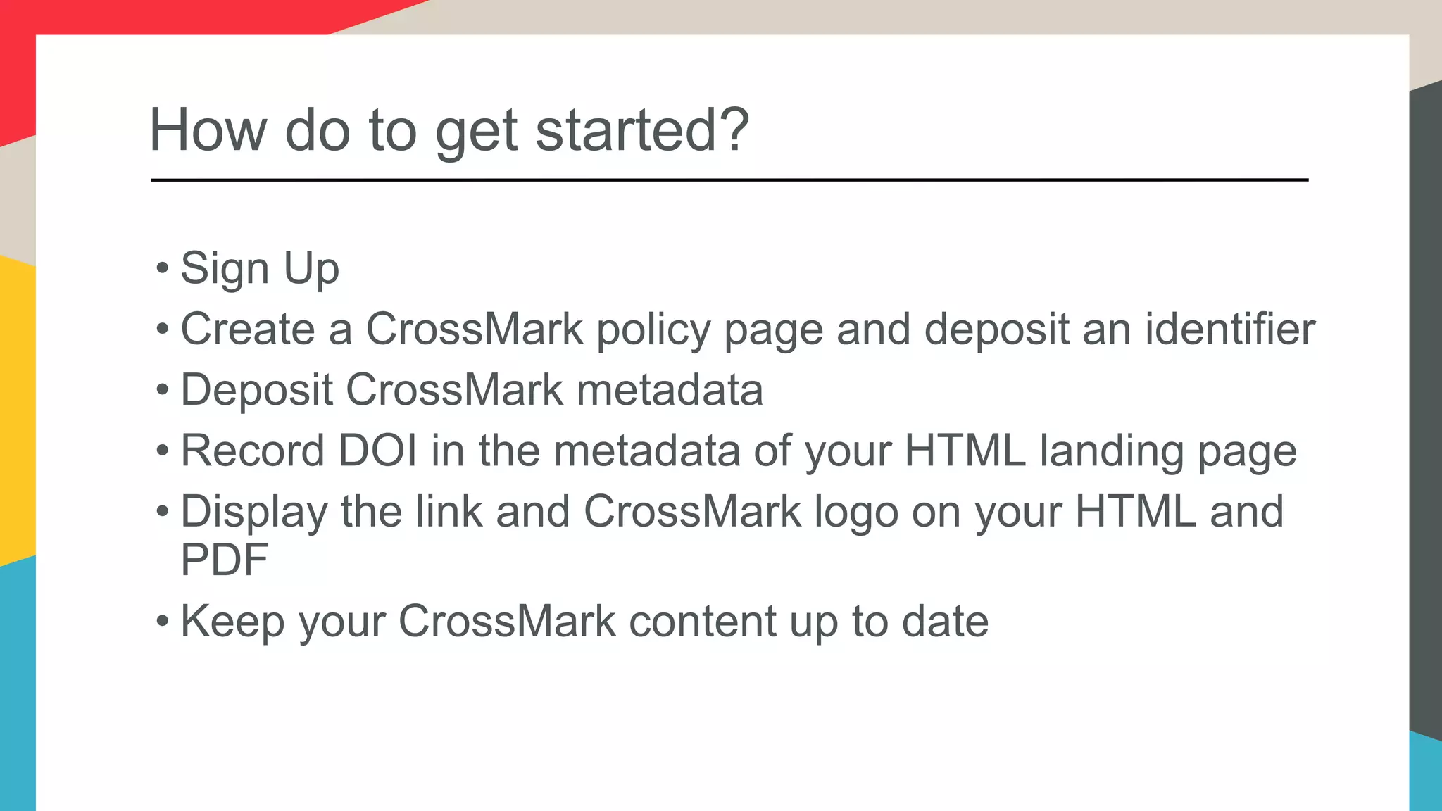 Managing errata and retractions with CrossMark | PPTX | Desktop ...