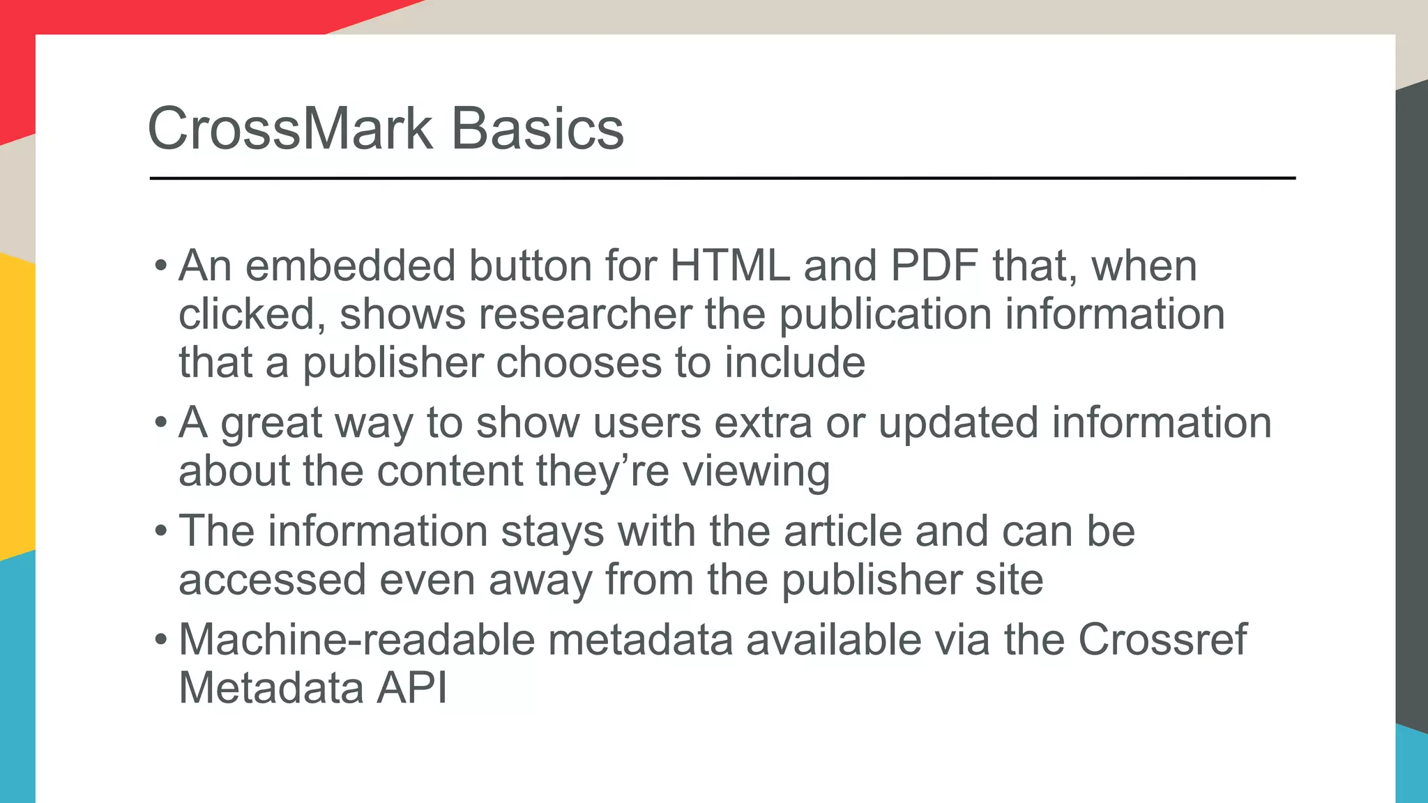 Managing errata and retractions with CrossMark | PPTX | Desktop ...