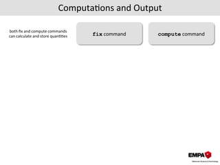 Non-equilibrium molecular dynamics with LAMMPS | PDF