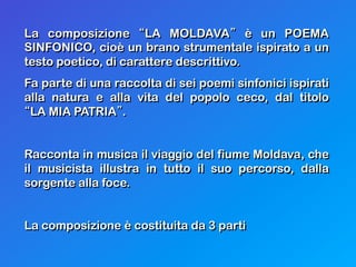 La moldava spiegazione | PDF