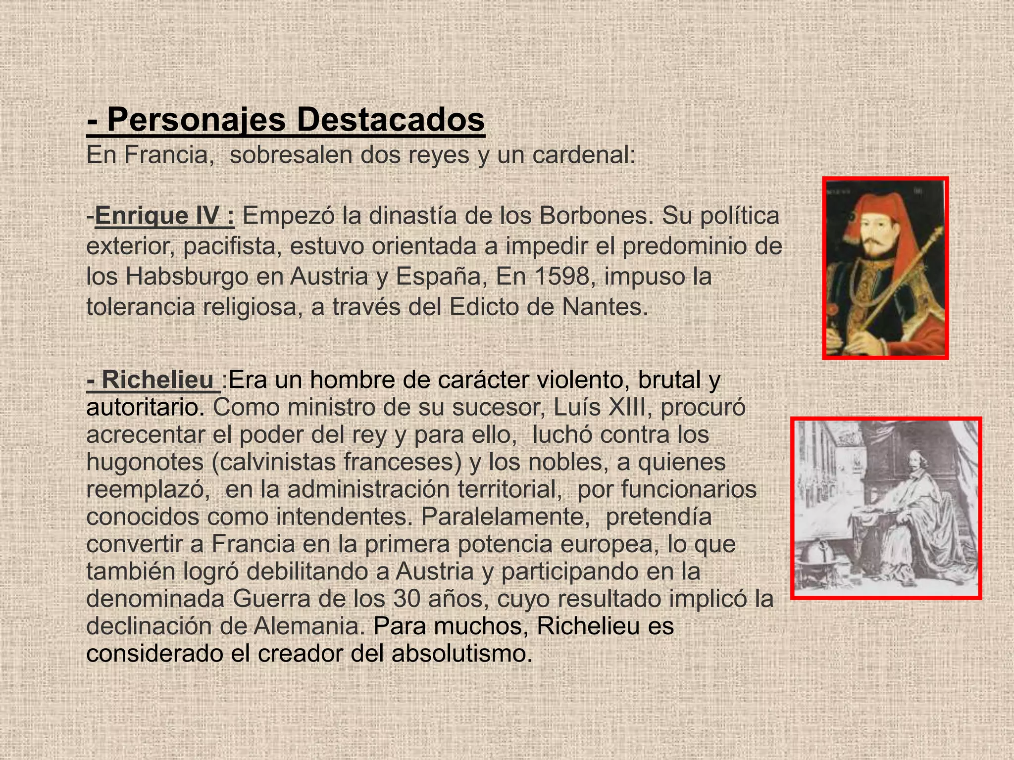 La monarquia absoluta | PPTX