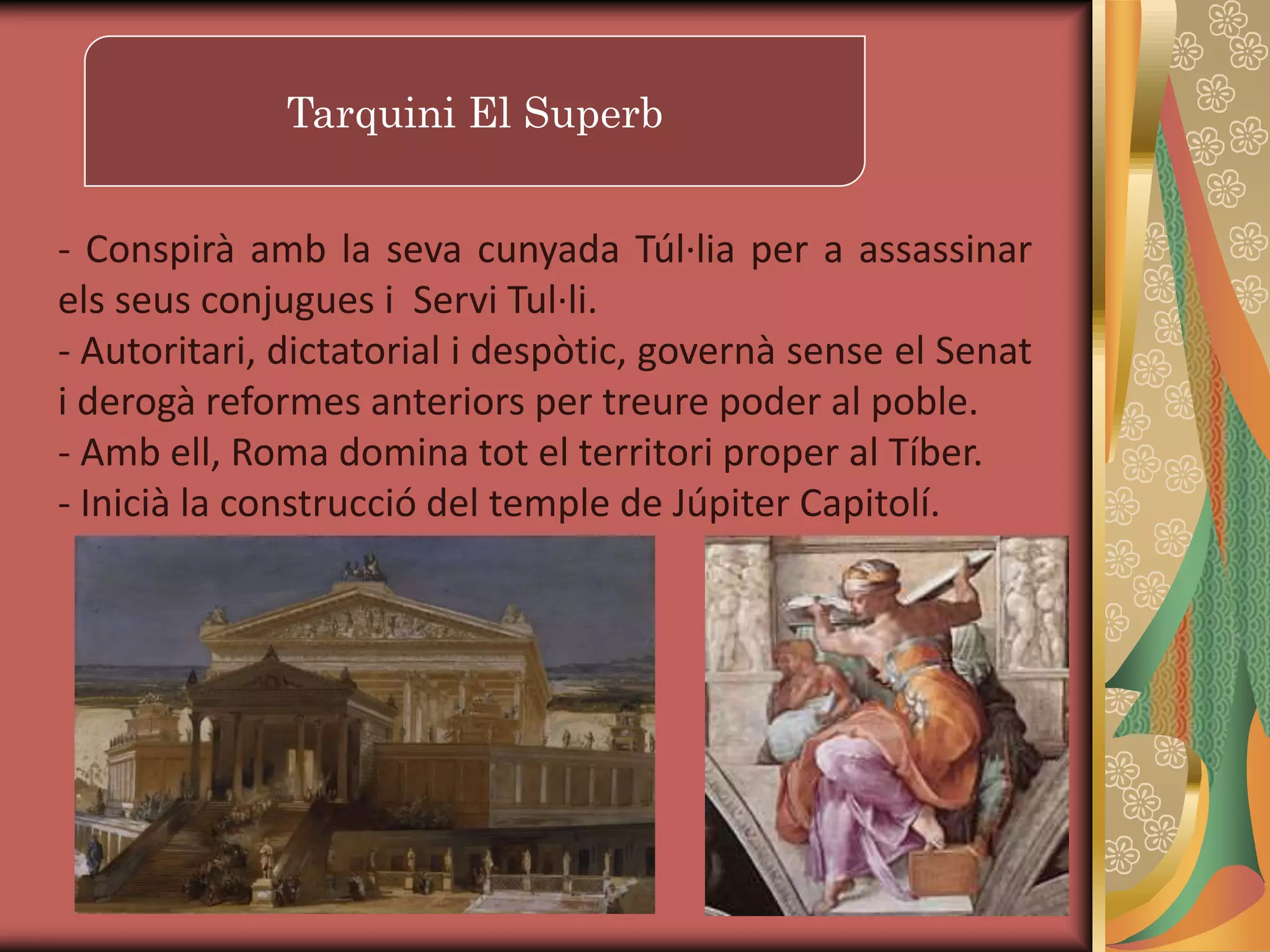 LA MONARQUIA ROMANA 4t eso-.ppt