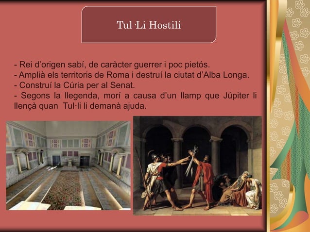 LA MONARQUIA ROMANA 4t eso-.ppt