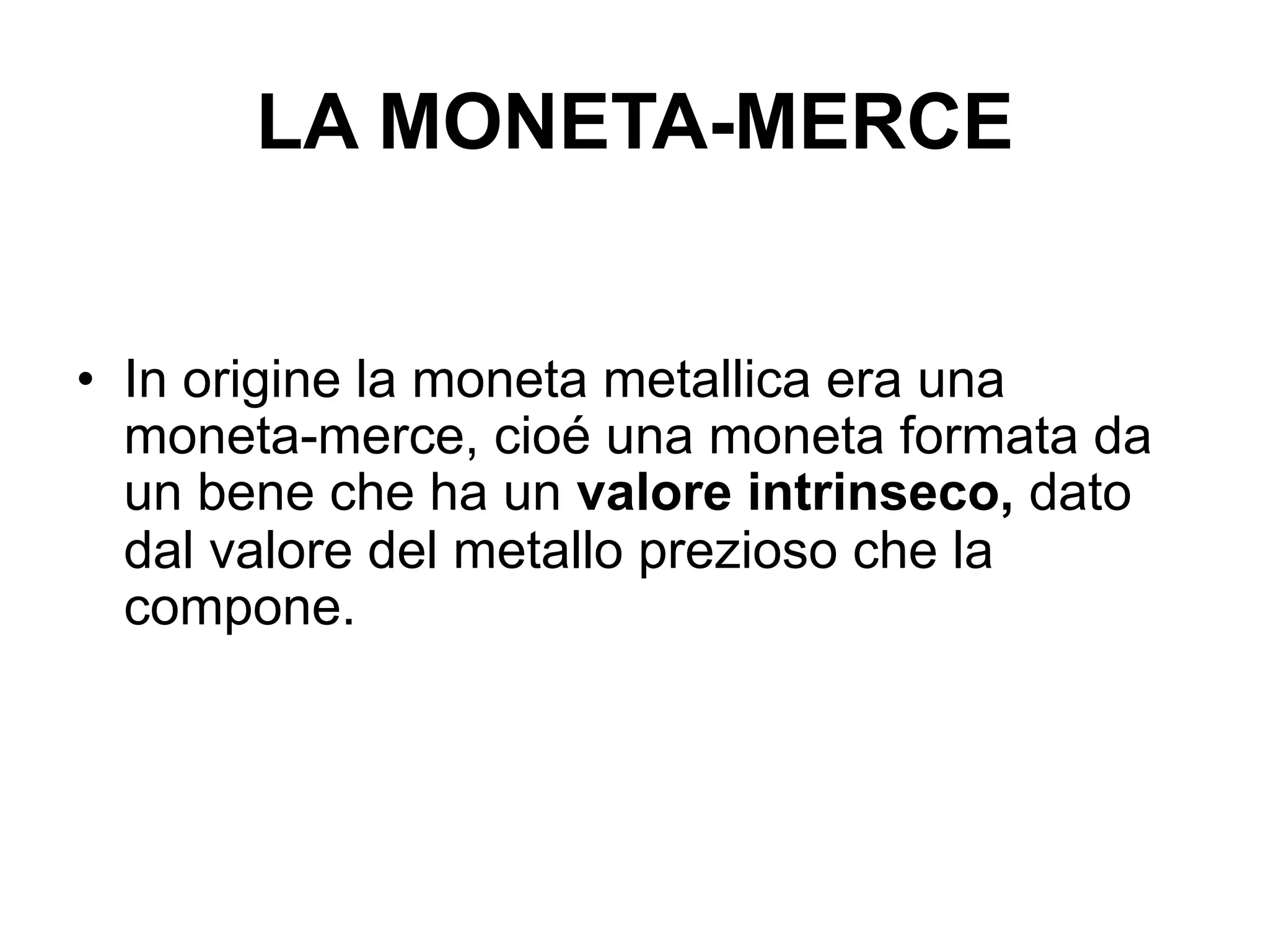 La moneta | PDF