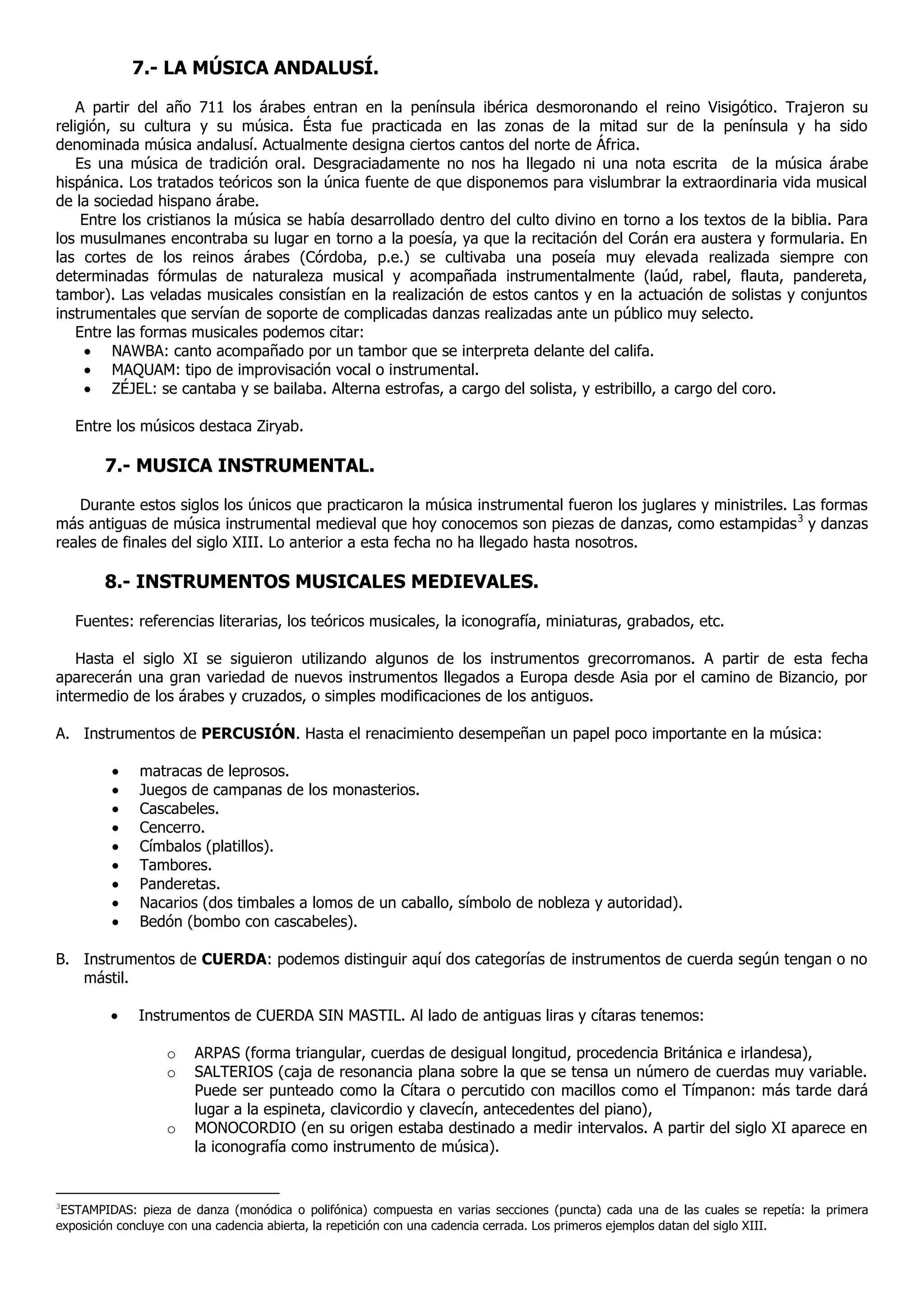 La monodía profana en la edad media | PDF