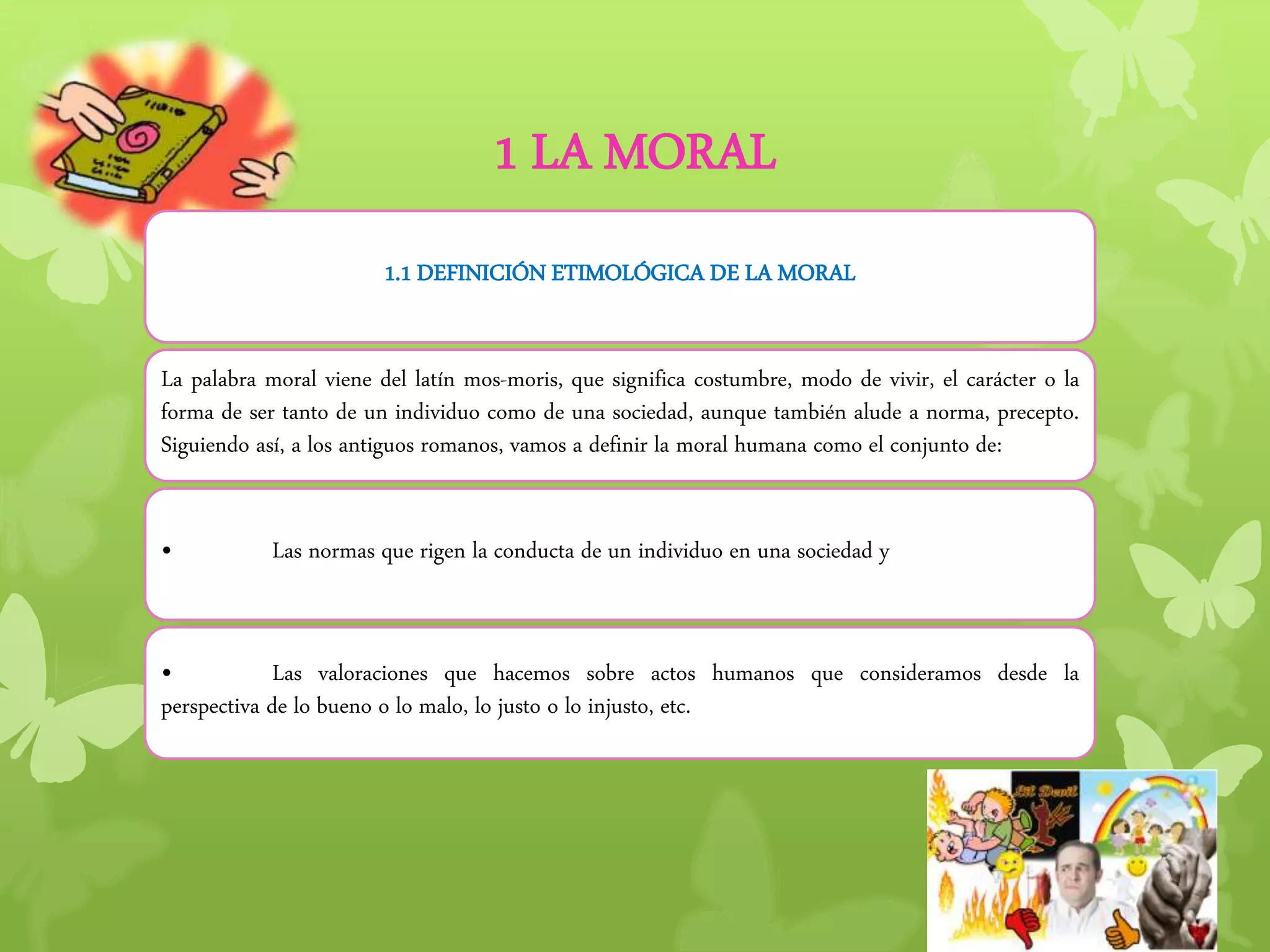 La moral | PPTX