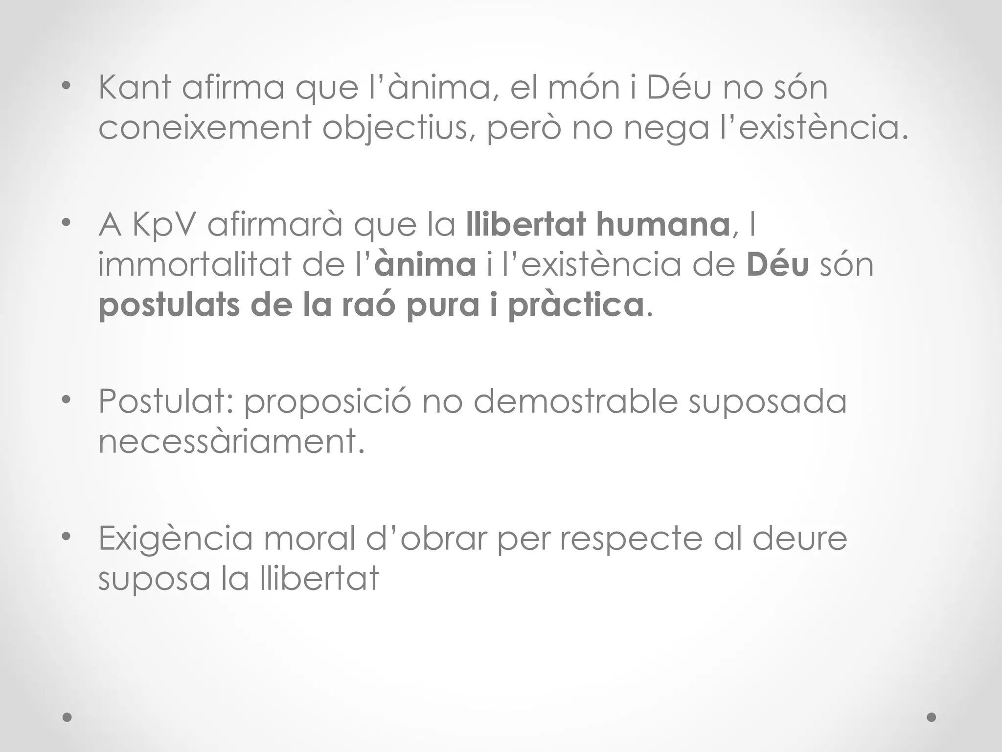 La moral kantiana | PPT