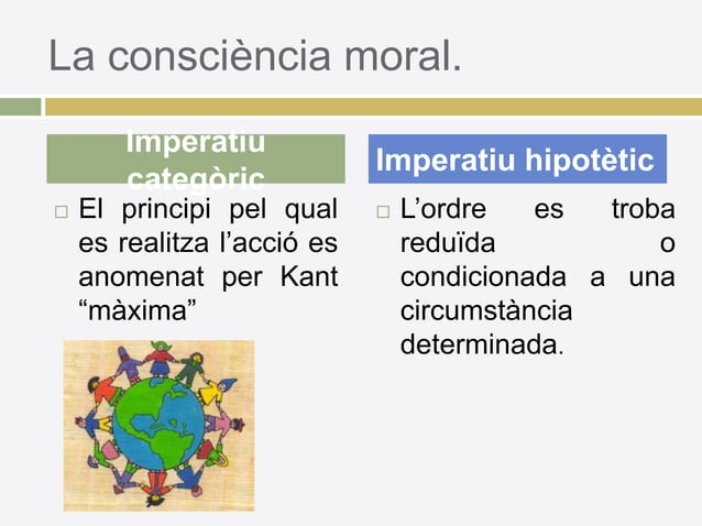 La moral kantiana | PPT