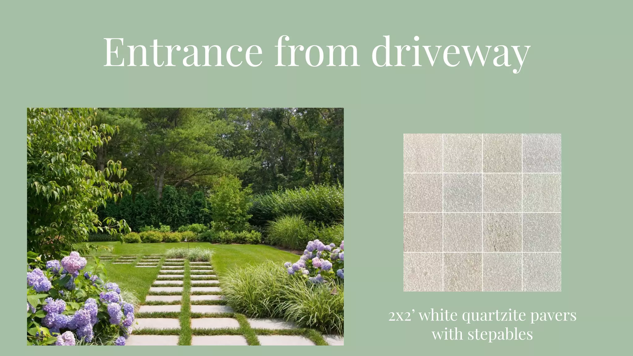 Semi Formal Design - Material and Planting Selections | PPT