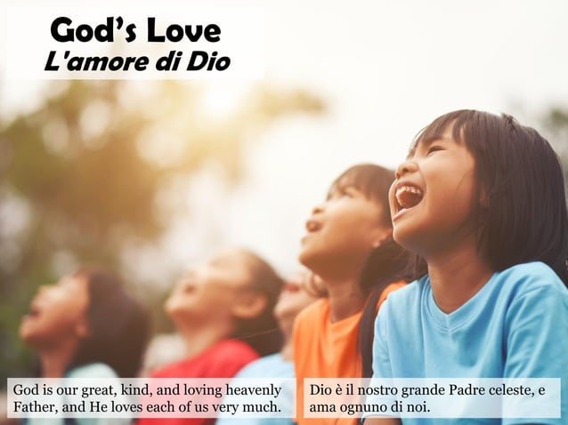 L'amore di Dio | PDF | Christianity | Religion & Spirituality