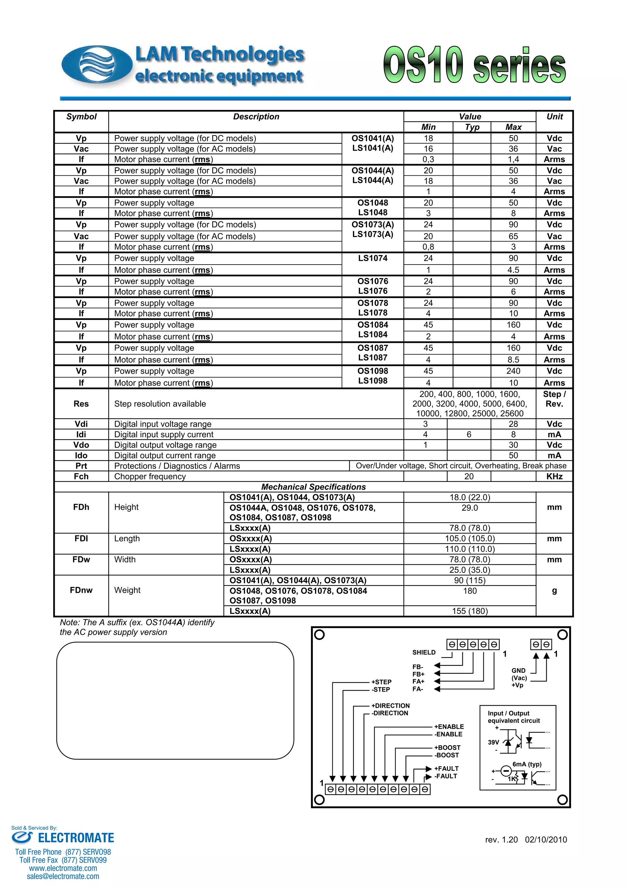 Lam os10 brochure | PDF