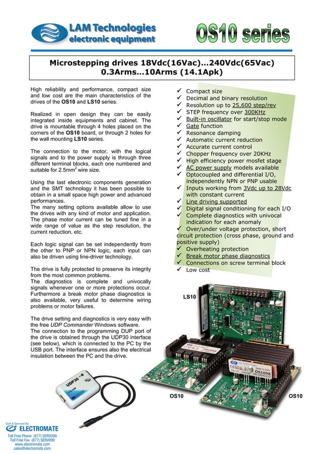 Lam os10 brochure | PDF