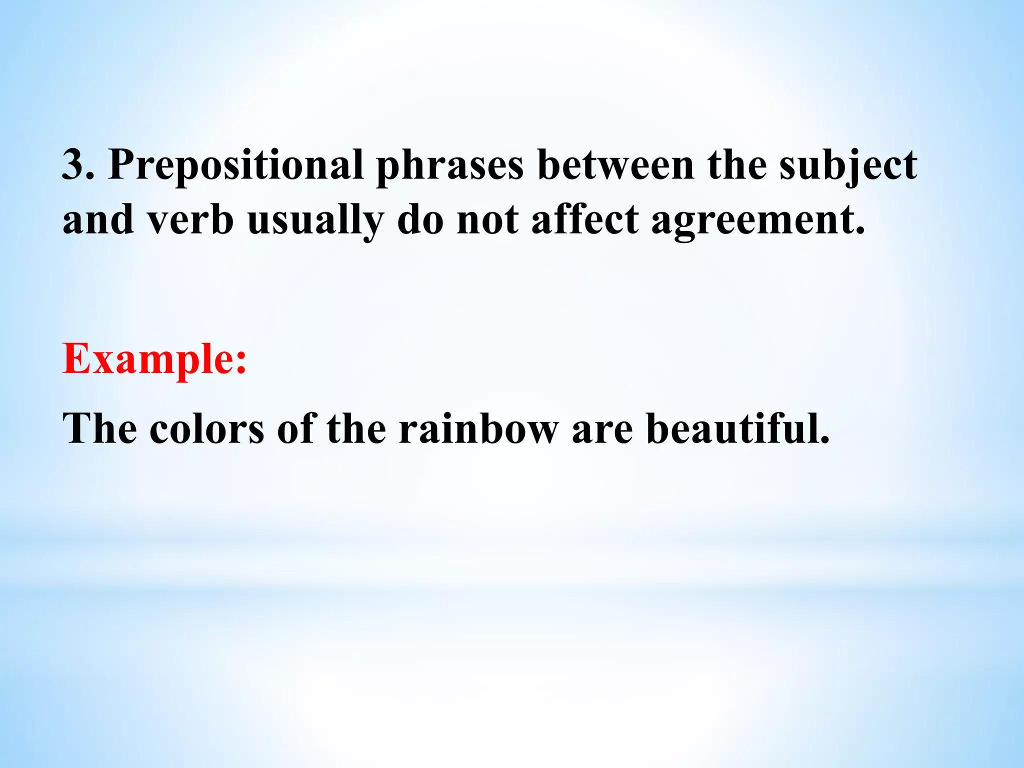 Subject Verb Agreement | PPTX