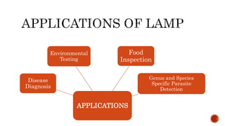LAMP - Loop-mediated isothermal amplificaton of DNA | PPTX