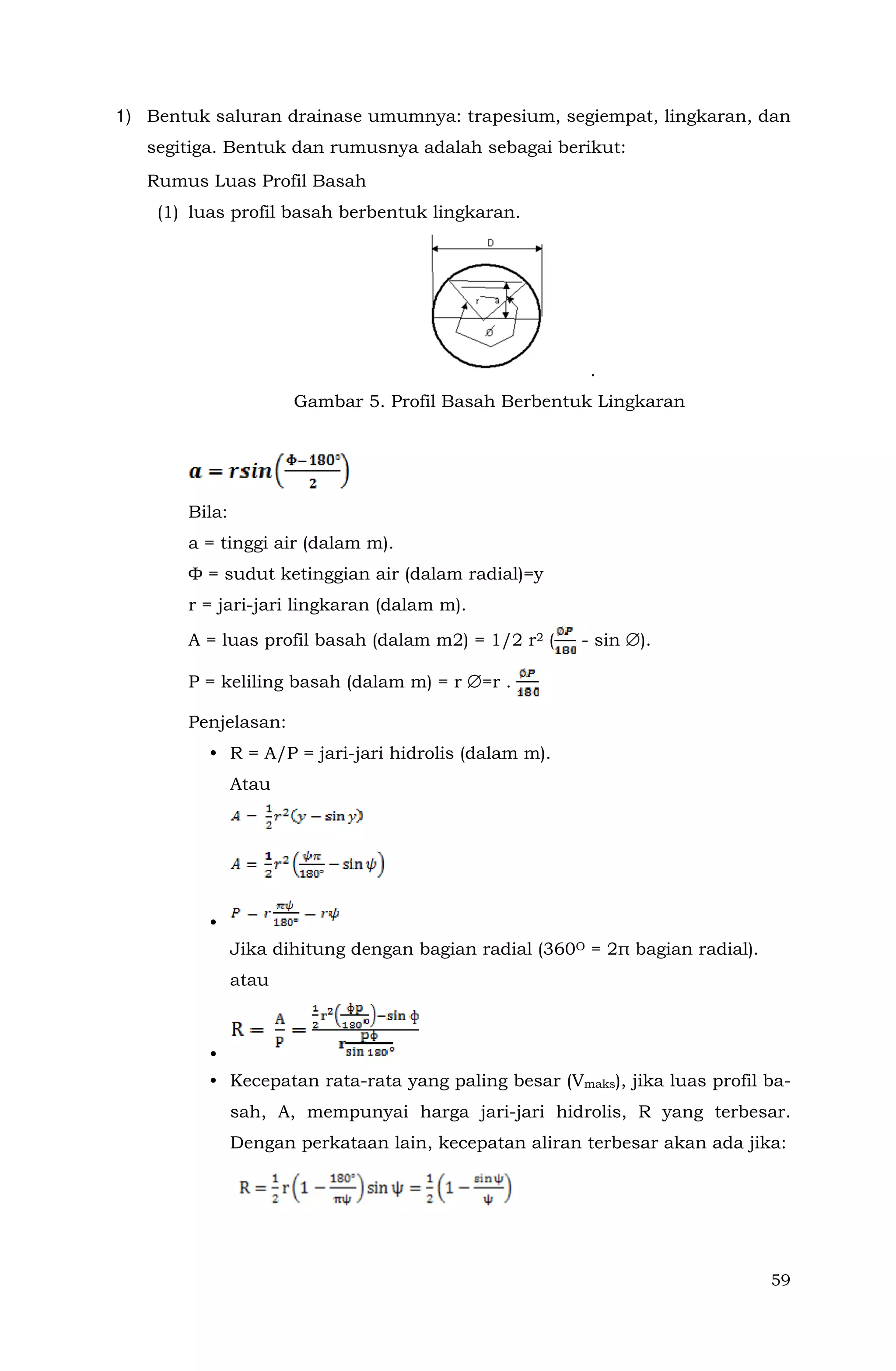 Permen PU No 12 Tahun 2014 tentang Drainase Perkotaan - Lamp1 | PDF