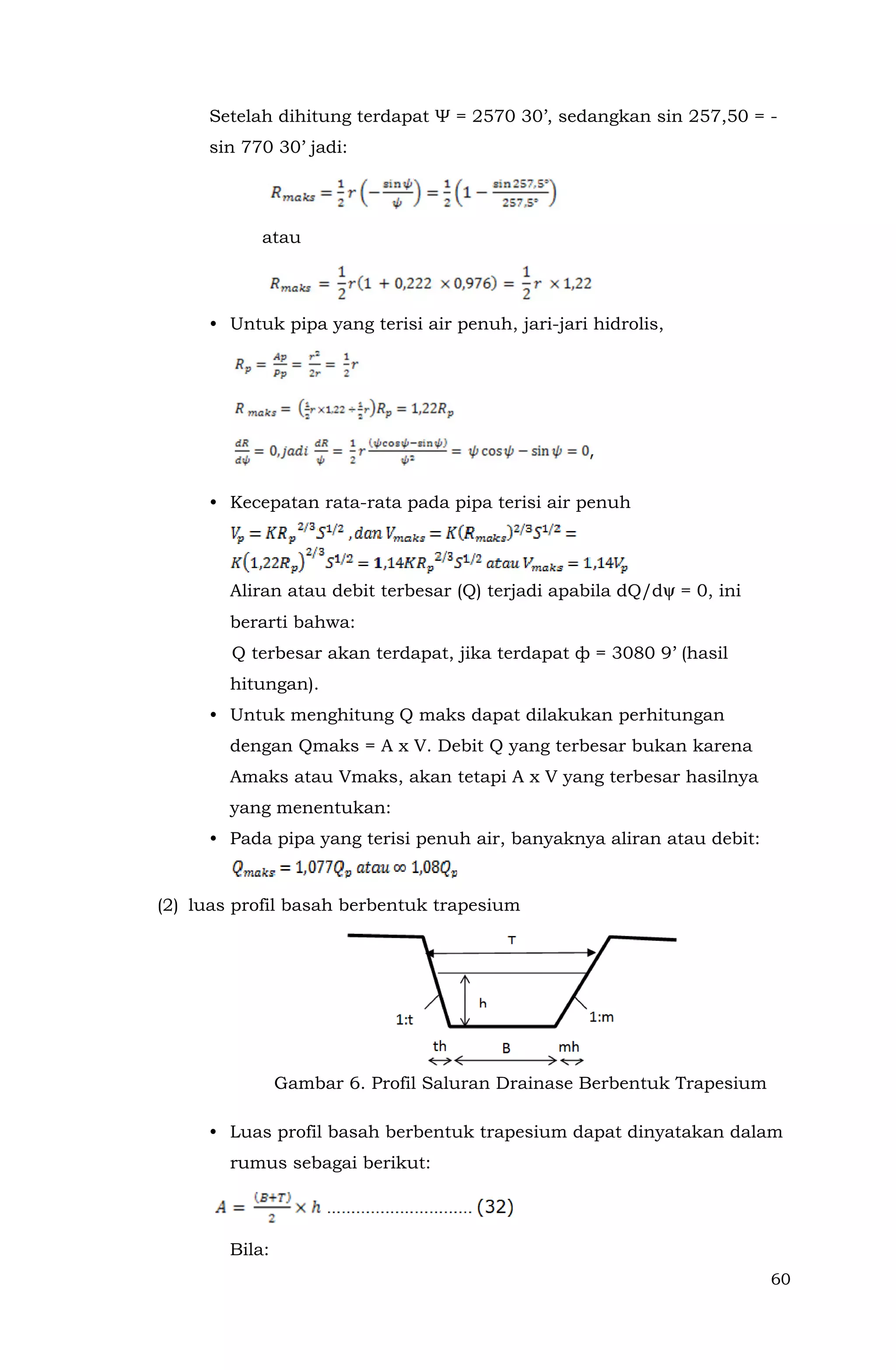 Permen PU No 12 Tahun 2014 tentang Drainase Perkotaan - Lamp1 | PDF