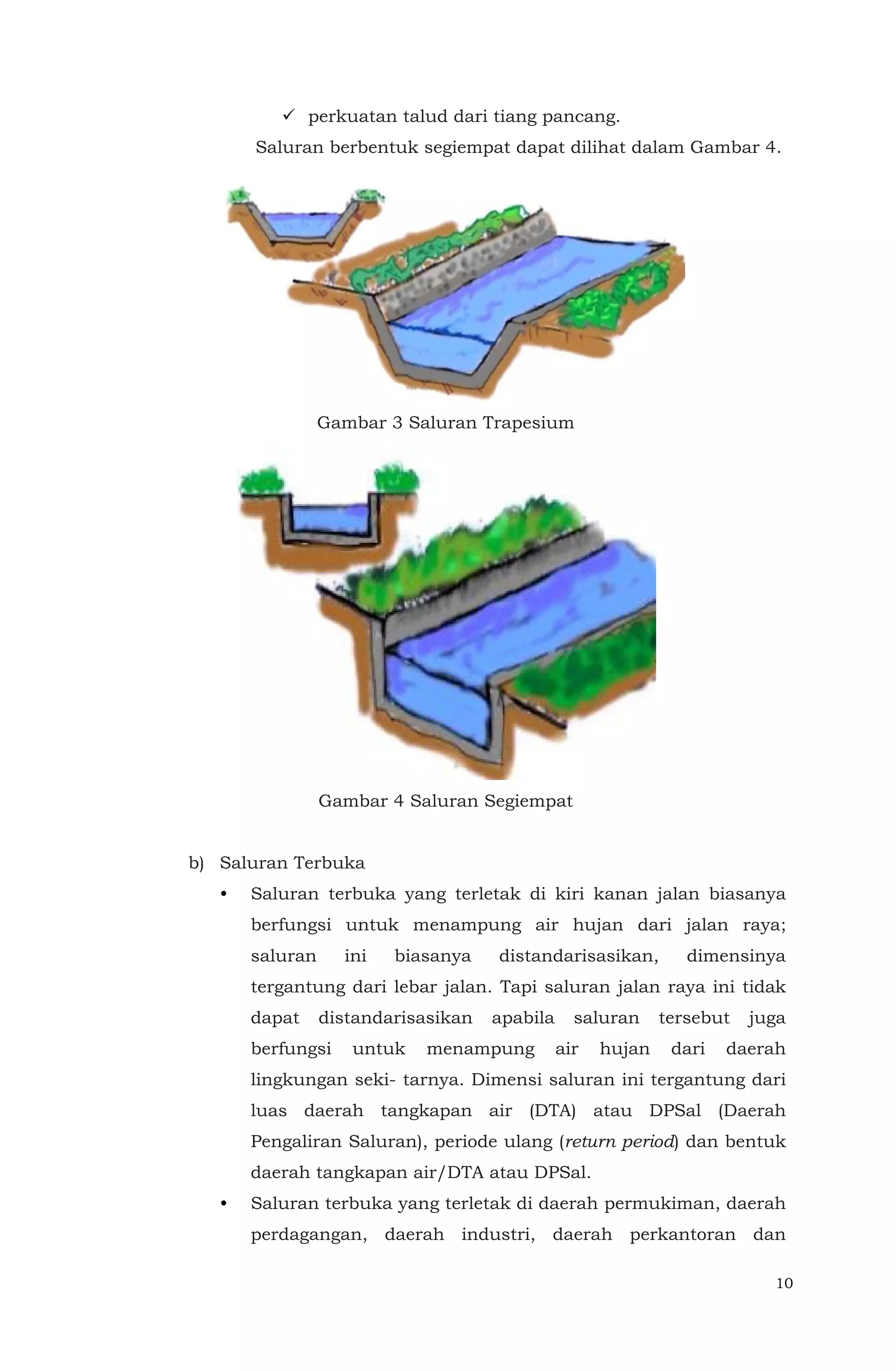 Permen PU No 12 Tahun 2014 tentang Drainase Perkotaan - Lampiran 3 | PDF