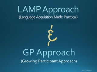LAMP and GP Approaches.pptx