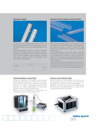 Lamparas ultravioleta germicida helios quartz uv-lamps-eng | PDF