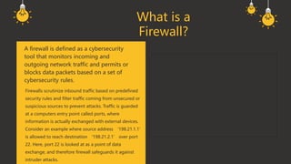 Firewall basics - types,architecture ,defination | PPT