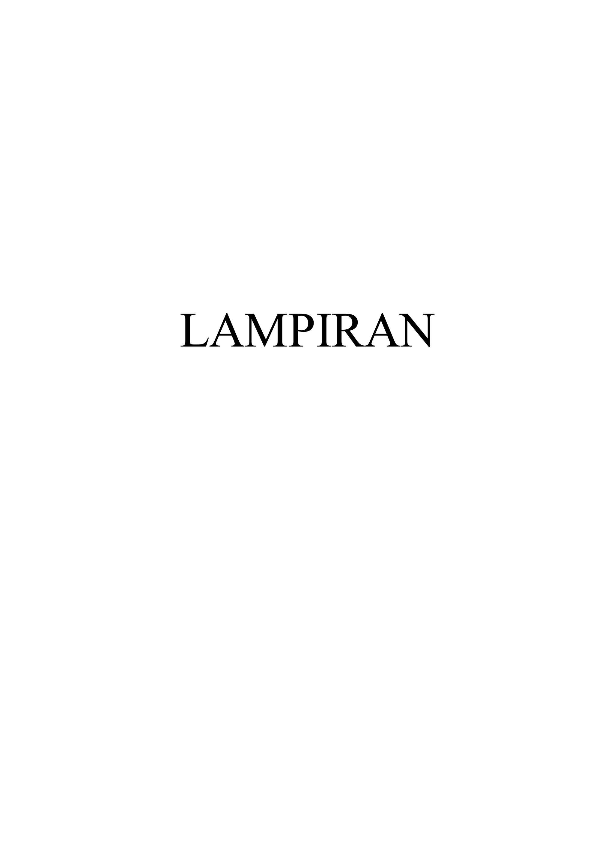 Lampiran | PDF